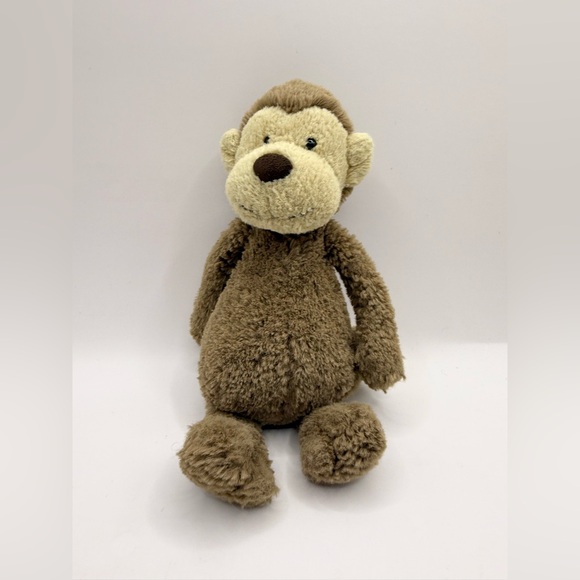 Jellycat | Toys | Jellycat Bashful Monkey Plush Stuffed Animal Toy Small 8 Tags Removed | Poshmark